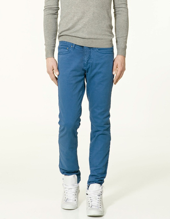 Wearable Trends: Zara Man Colored Jeans